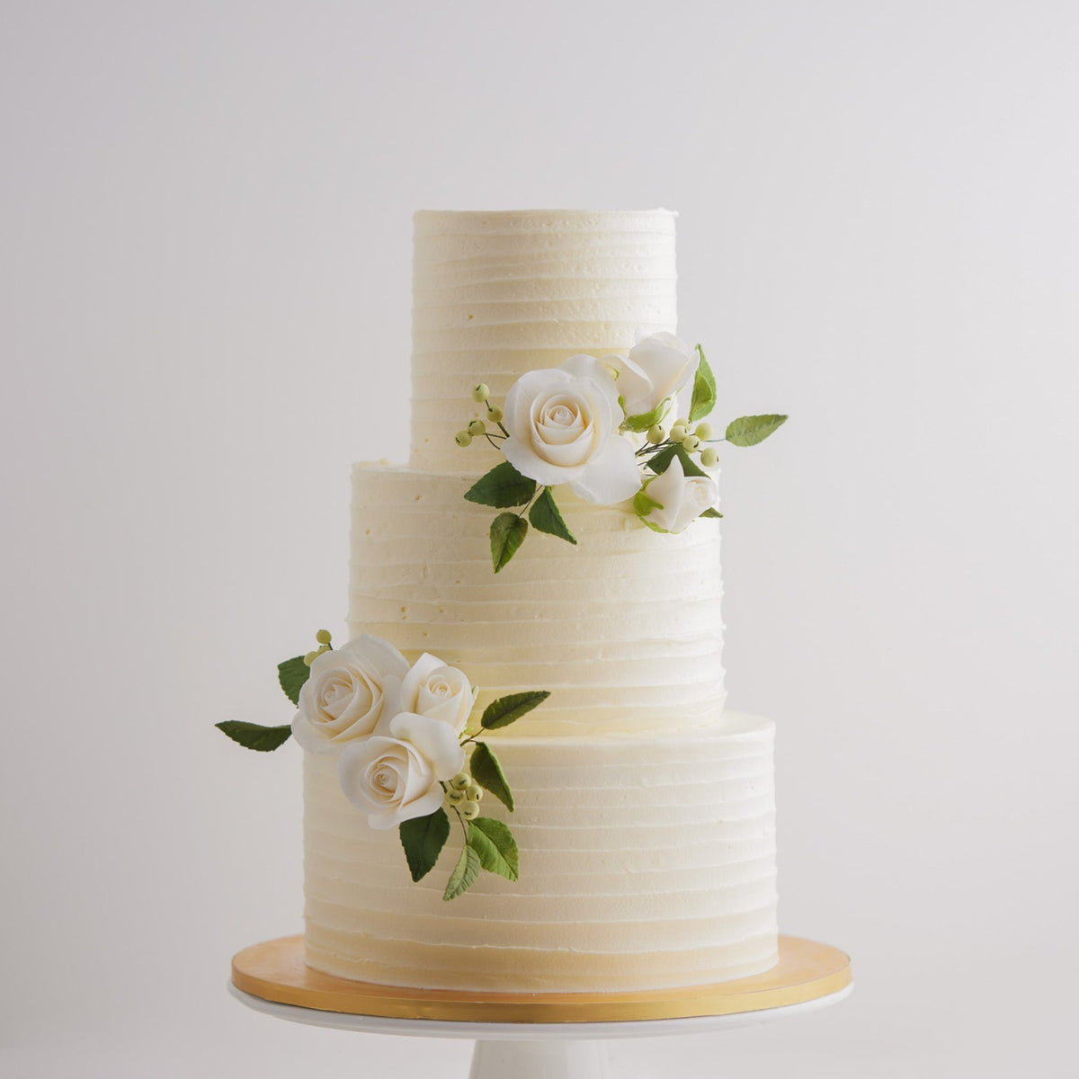"Dublin" Classic Buttercream Wedding Cake – Yume Patisserie